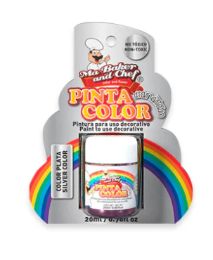 Pinta color Metálico 20 ml – Cookiefy